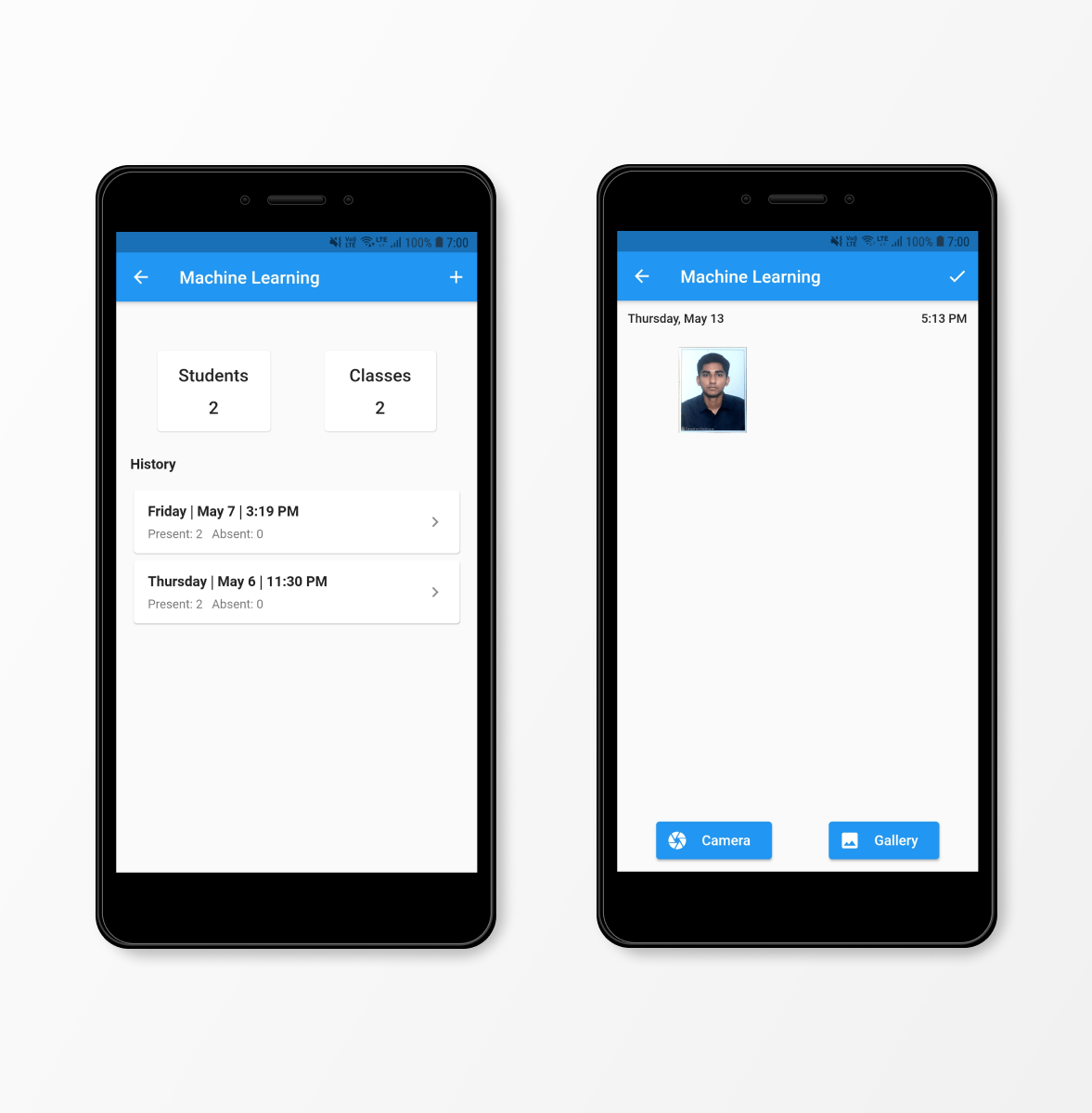 Automated Attendance System using Facial Recognition | Projects | G Sriram